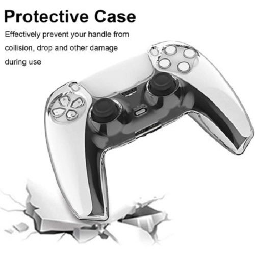 PS5 Controller Skin Protective Crystal Case - Clear | Konga Online Shopping