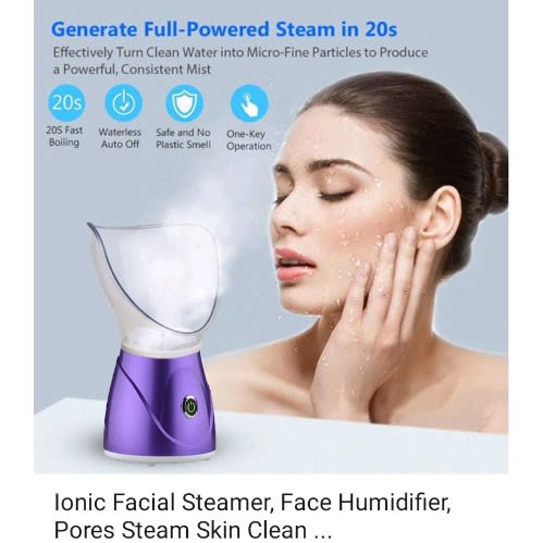 Facial Steamer/Nasal Inhaler And Nebulizer - Purple | Konga Online Shopping