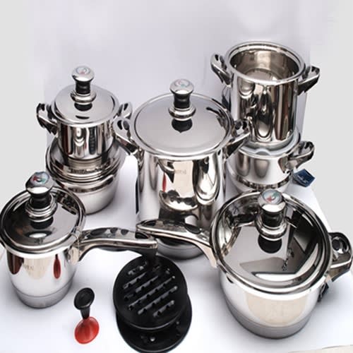 Royal Cookware Set In Brief Case - 17 Pieces | Konga Online Shopping