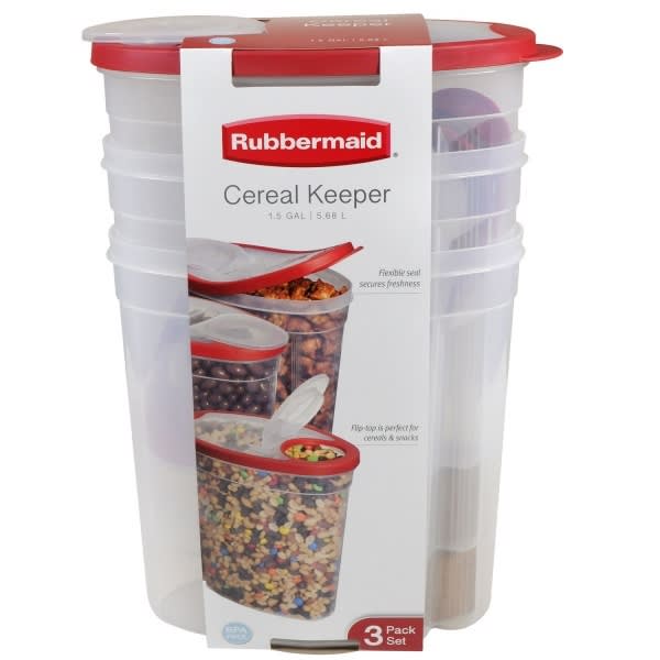 Rubbermaid Cereal Keeper - 3 Pack | Konga Online Shopping