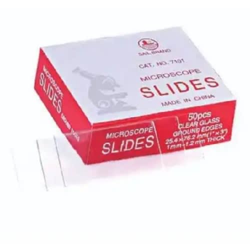Microscope Slides - 50 Pieces - 75 mm by 25 mm | Konga Online Shopping