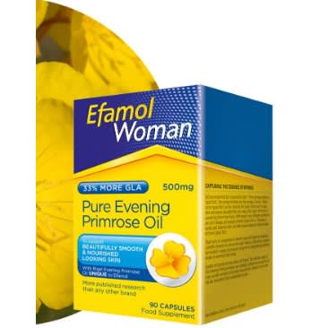 Efamol High Strength Pure Evening Primrose Oil 500mg - 90 Softgels ...