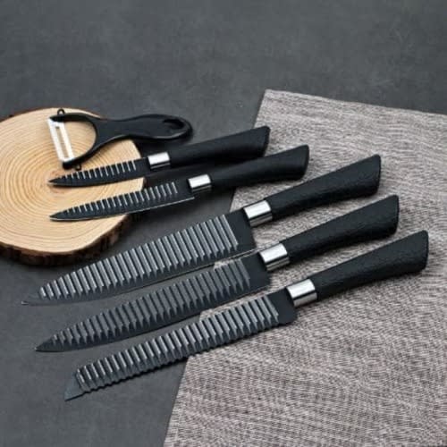 Stainless Steel Stack Knife - 6 Piece | Konga Online Shopping