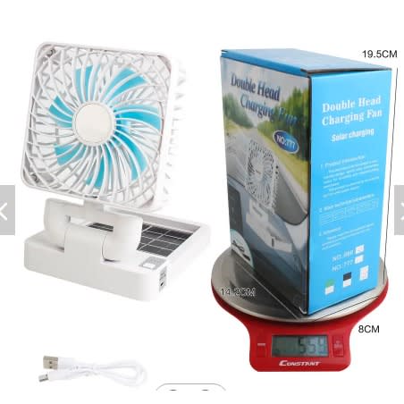 Double Head Charging Fan | Konga Online Shopping