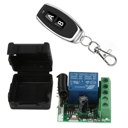 Programmable Relay Transmitter And Receiver Module- 433mhz Dc - 12v 1ch ...