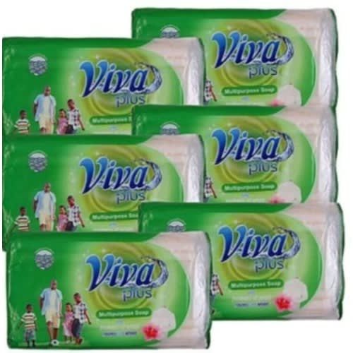 Viva Plus Multipurpose Bar Soap - 250g - 6 Pieces | Konga Online Shopping