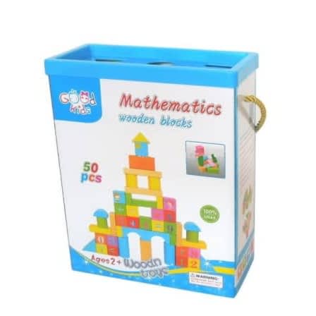 Mathematics Wooden Blocks For Kids | Konga Online Shopping