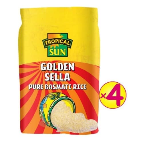 Golden Sella Pure Basmati Rice 5kg - 4pks | Konga Online Shopping