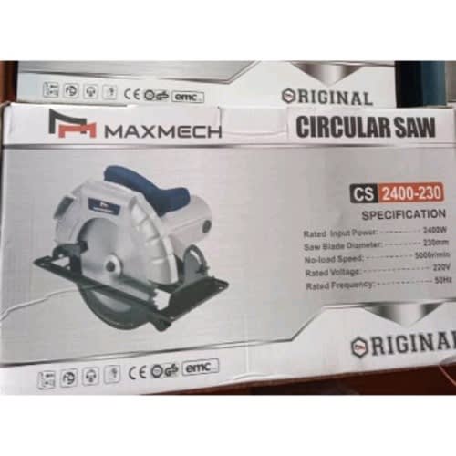 MAXMECH Circular Saw Machine - 9" - 2400w | Konga Online Shopping