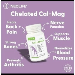 Neolife Chelated Cal-mag With 500 Iu Vitamin D3 - 90 Tablets | Konga ...