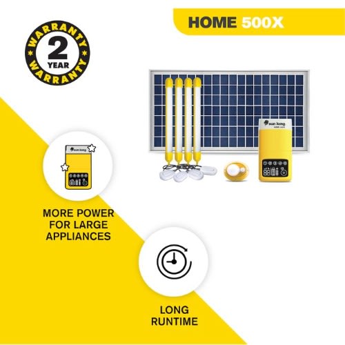 Sun King Home 500x Plus Solar Home Light System - Yellow | Konga Online ...