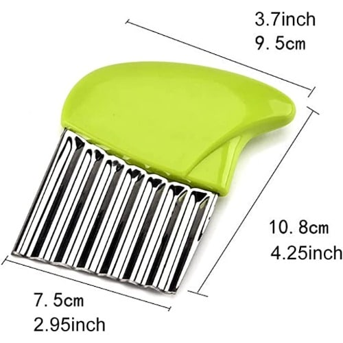 Stainless Steel Crinkle Cutter - Wavy Cutter For Veggies | Konga Online ...