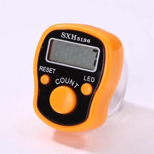 Blossom collection Led Finger Counter - Orange | Konga Online Shopping