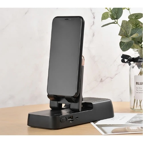Mobile Phone Bracket And Wireless Bluetooth Speaker With Usb Port ...
