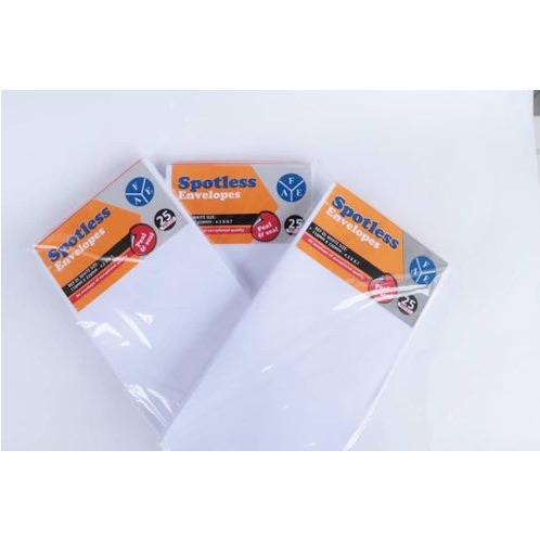 FAE ENVELOPES - Spotless Envelope - 4.3 X 8.7 - Dl- 500 Pieces - White ...