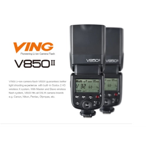 Godox V850II 1/8000s Camera Flash Speedlite For Canon Nikon Pentax ...