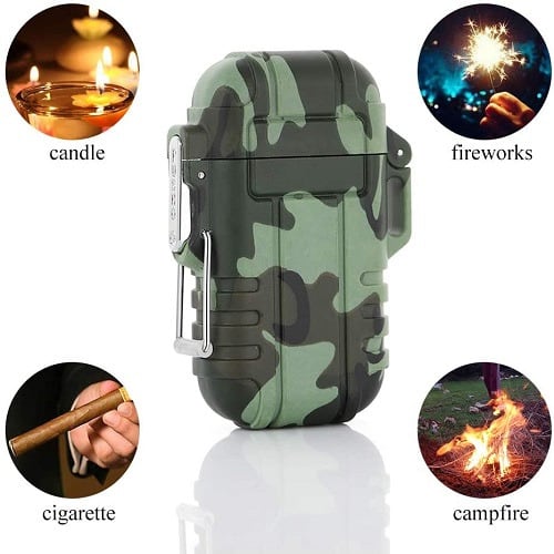 Arc Waterproof Outdoor Usb Rechargeable Electric Lighter | Konga Online ...