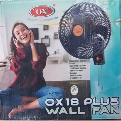 Ox Plus Wall Fan - 18'' | Konga Online Shopping