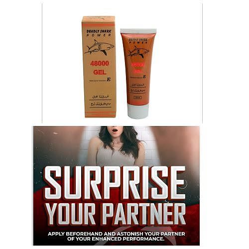 Shark Men's Prolong Sex Premature Ejaculation Solution Cream-50ml ...