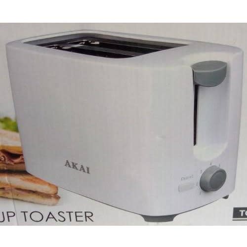 Akai Two Slices Pop Up Toast Bread Machine - 700W | Konga Online Shopping