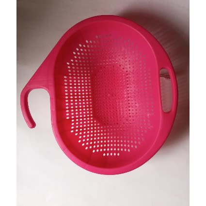 Plastic Vegetable Sieve -1 Piece -pink | Konga Online Shopping