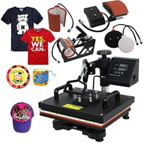 Heat Transfer Machine With Pen Press - 6 In 1 | Konga Online Shopping