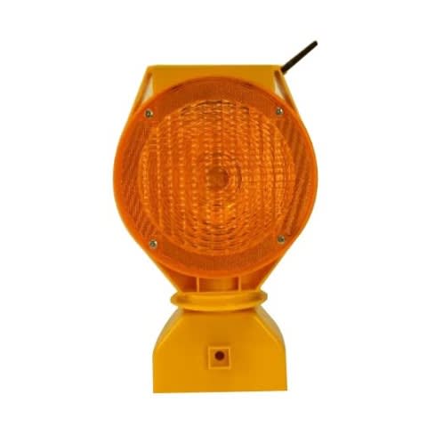 Solar Led Safety Traffic Signal Flash Lamp - Yellow | Konga Online Shopping