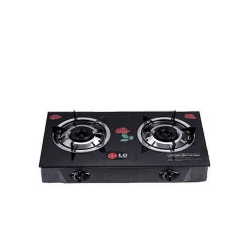 LG Table Top Glass Gas Cooker With Two Hobs | Konga Online Shopping