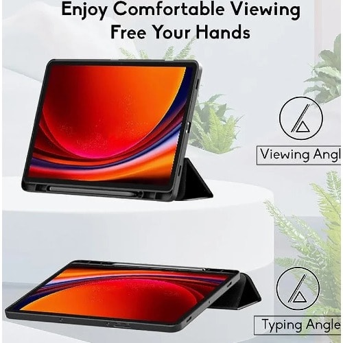 Smart Leather Case With Pen Space For Samsung Galaxy Tab S9 2022 11 ...