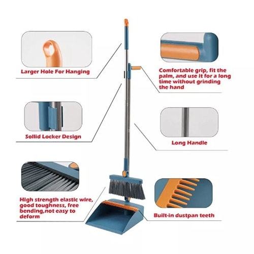A&S Anti Dust Broom & Packer Set - Broom & Dustpan | Konga Online Shopping