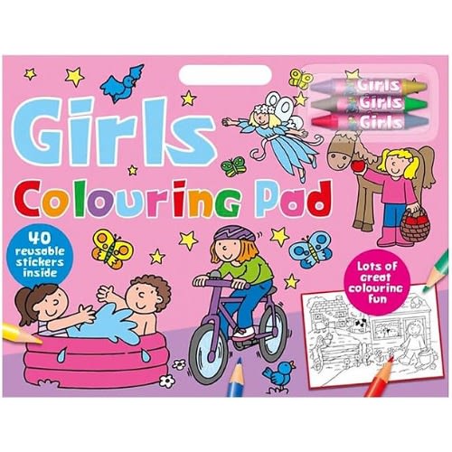 Alligator Books Girls Colouring Pad | Konga Online Shopping