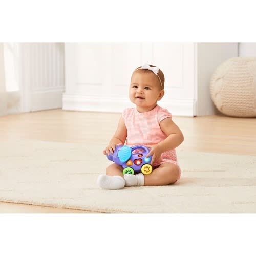 Vtech Pull & Discover Activity Elephant 50+ Songs + Phrases - Purple ...