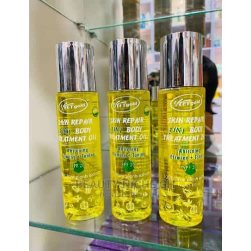 Veet Gold 3 In 1 Body Treatment Oil -firming -toning - 150ml x 1pc ...