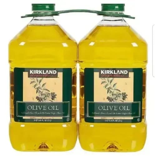 Kirkland Signature Refined Olive Oil & Its Extra Virgin Olive Oil - 3 ...