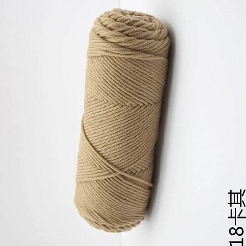 Milk Cotton Knitting Yarn- 8 Strands - 100g - Light Brown | Konga ...