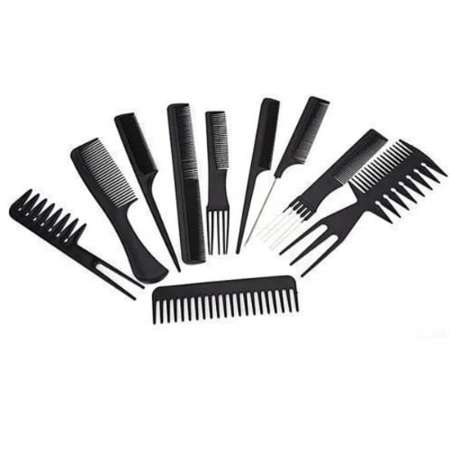 Professional Comb Set - 10 Pieces | Konga Online Shopping