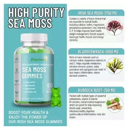Daynee Gummies With Bladderwrack & Burdock Root - 60caps | Konga Online ...