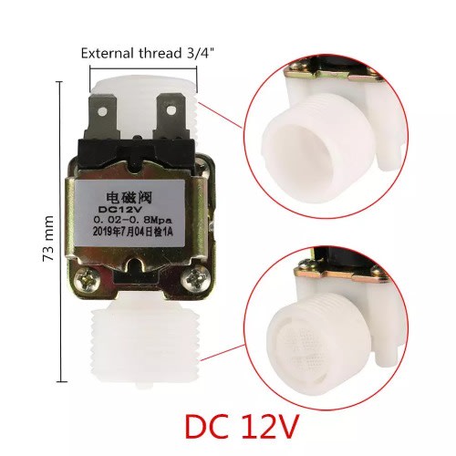 Arduino 12V DC Water Solenoid Valve | Konga Online Shopping
