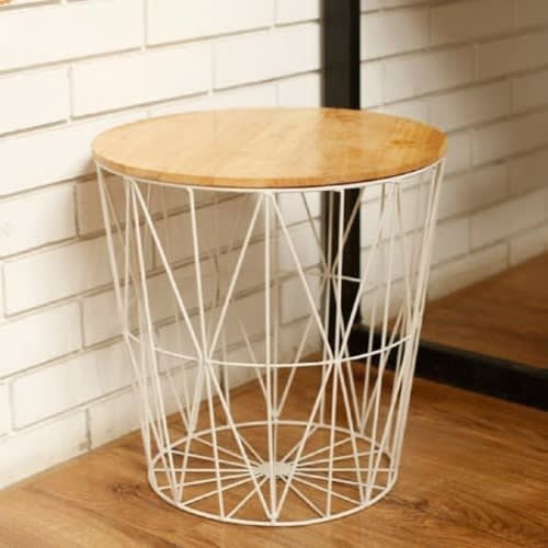 Metal Wire Mesh Decorative Side Stool | Konga Online Shopping