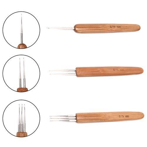 Hair Crochet Hook - 3 Pieces | Konga Online Shopping