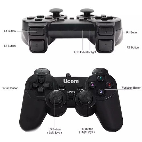 Twin Pc Game Pad - Wired | Konga Online Shopping