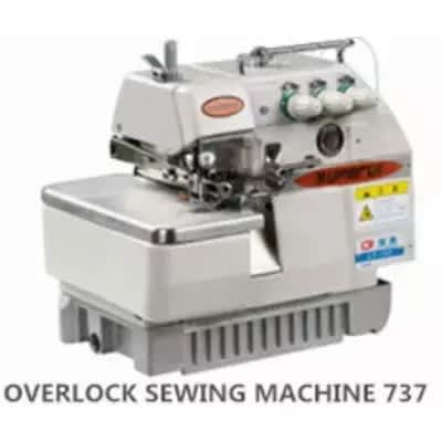 Emel Industrial 3-thread Overlocking Machine With Table And Motor ...