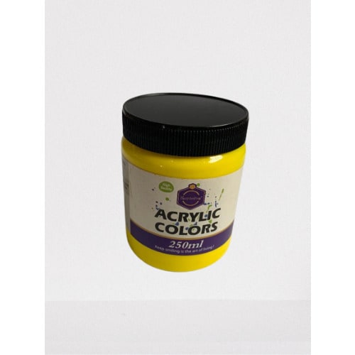 A&S Acrylic Colour - Yellow - 250ml | Konga Online Shopping
