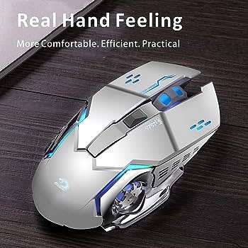 Genres Zornwee Wireless Rechargeable Gaming Mouse - Led Light Gaming Mouse | Konga Online Shopping
