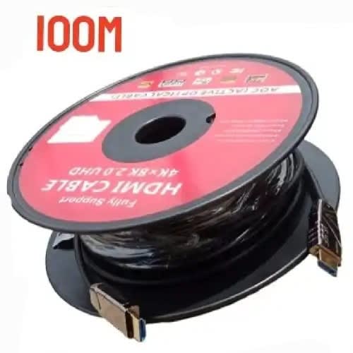 Hdmi Active Optical Fibre Cable 100m | Konga Online Shopping