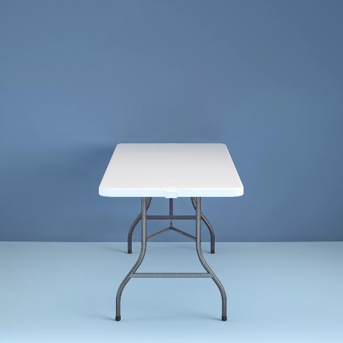 Cosco 8 Foot Centerfold Folding Table -White | Konga Online Shopping