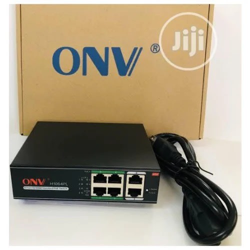 Onv - 4 Port 10/100 Poe Switch | Konga Online Shopping