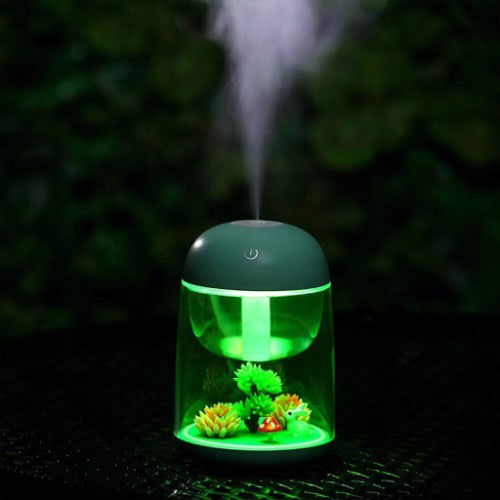 Micro Landscape Air Humidifier Purifier Essential Oil Aroma Diffuser ...