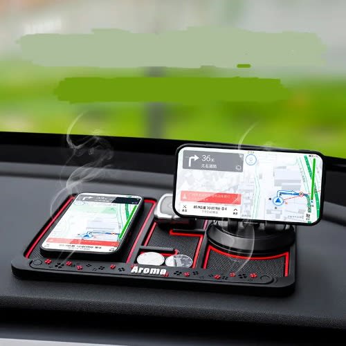 Multifunction Dashboard Phone Holder - Red | Konga Online Shopping