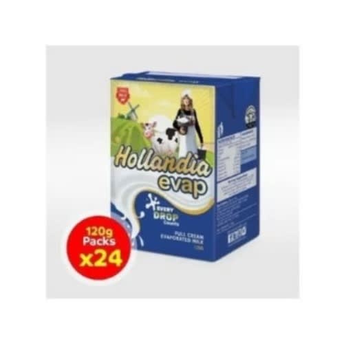 Hollandia Evap Full Cream Milk - 120g X 24pcs | Konga Online Shopping